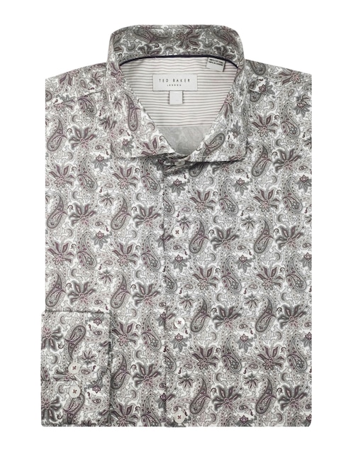 Camisa de vestir Ted Baker manga larga para hombre 1