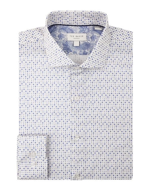 Camisa de vestir Ted Baker manga larga para hombre 1