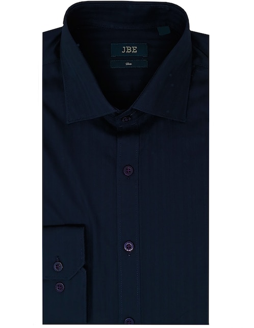 Camisa de vestir Jbe de algodón manga larga para hombre 1