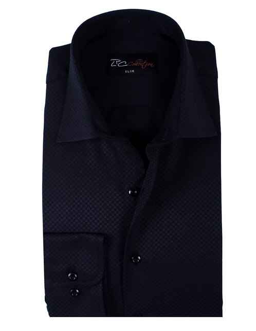 Camisa de vestir L.PC. de mezcla de materiales manga larga para hombre 2
