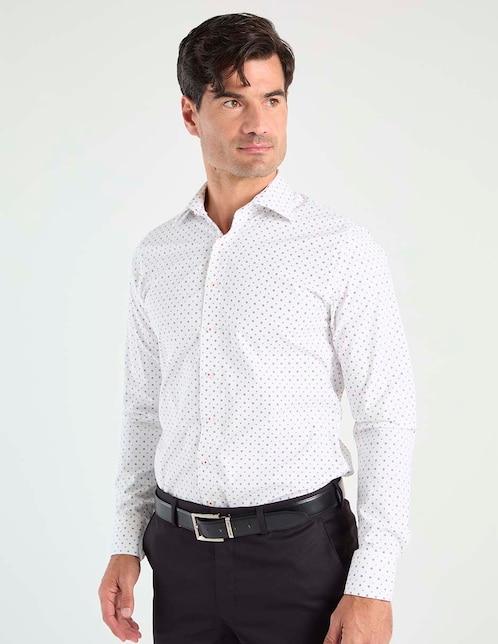 Camisa de vestir L.P.C. manga larga para hombre 1