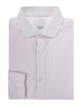 Camisa de vestir Elemento Uomo de algodón manga larga para hombre