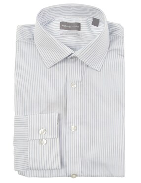 Camisa de vestir Michael Kors de algodón manga larga para hombre