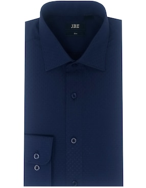 Camisa de vestir JBE de algodón manga larga para hombre