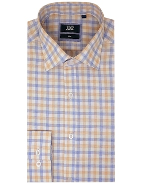 Camisa de vestir JBE manga larga para hombre