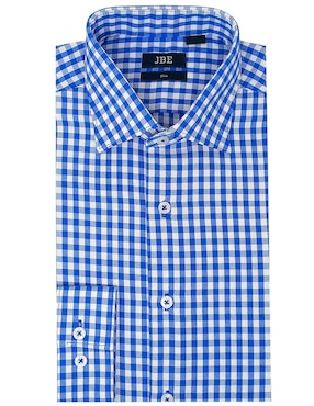 Camisa de vestir JBE manga larga para hombre