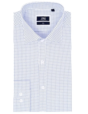 Camisa de vestir JBE manga larga para hombre