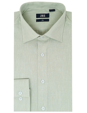 Camisa de vestir JBE manga larga para hombre
