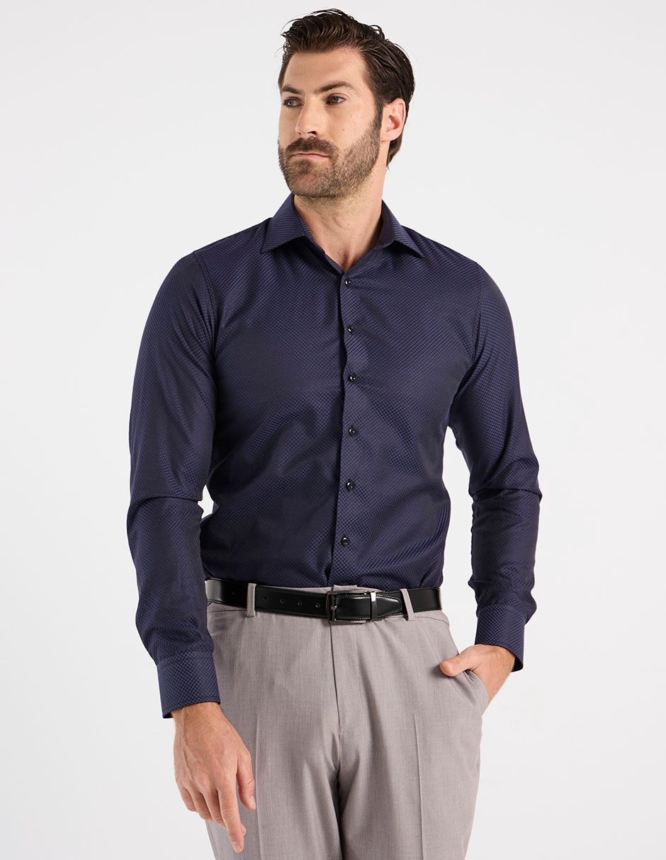 Camisa de vestir L.P.C. manga larga para hombre